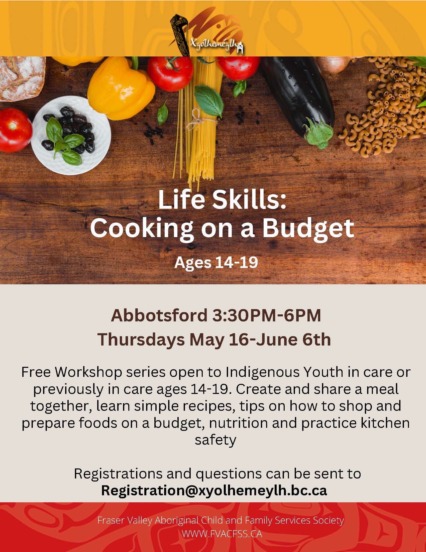 Life Skills: Cooking on a budget - FVACFSS