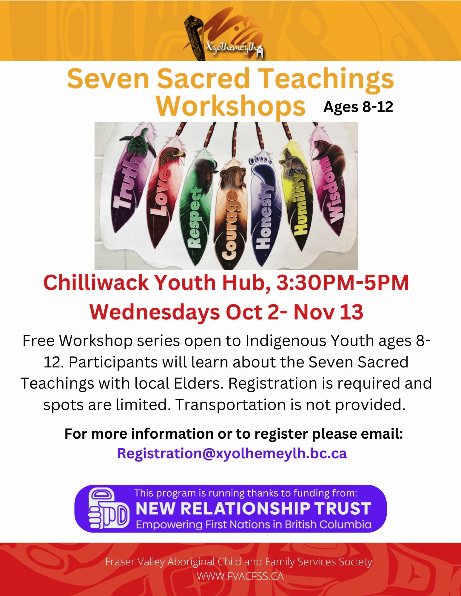 Seven Sacred Teachings - FVACFSS